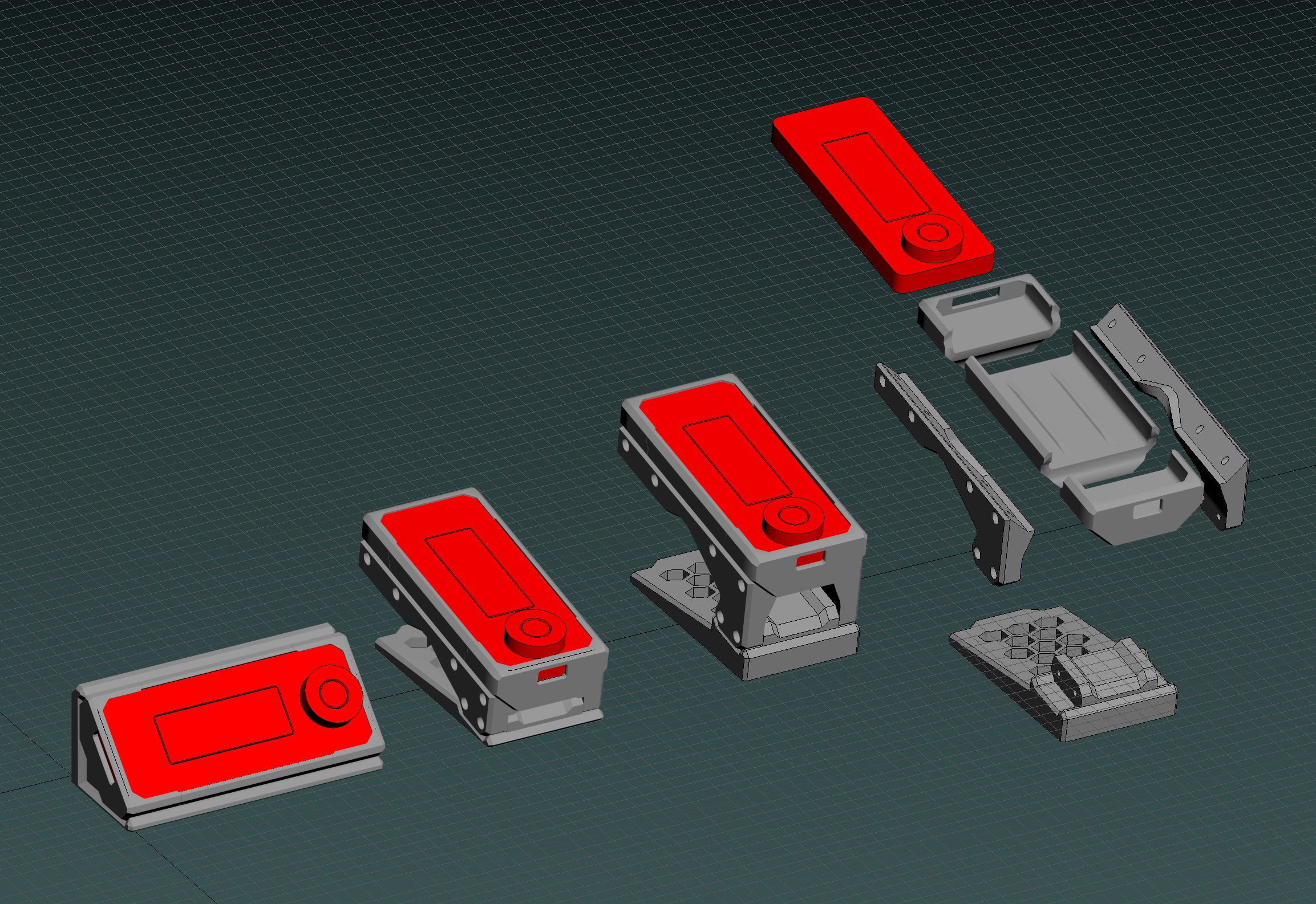Xencelabs QuickKeys Stand, modular by Piro | Download free STL model ...