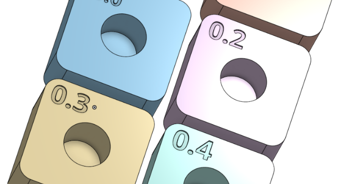 FDM Printer Dimensional Tolerance Test by G P | Download free STL model ...