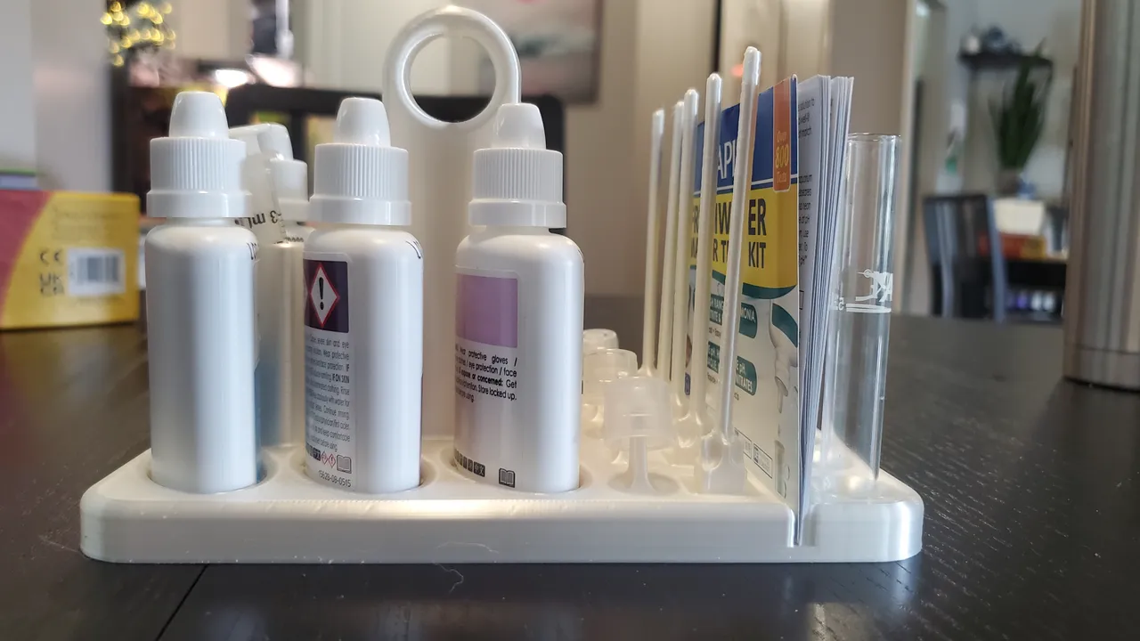 API Water Test Kit Holder & Drying Rack by Coltography | Download free ...