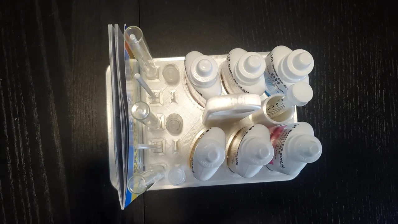 API Water Test Kit Holder & Drying Rack by Coltography | Download free ...