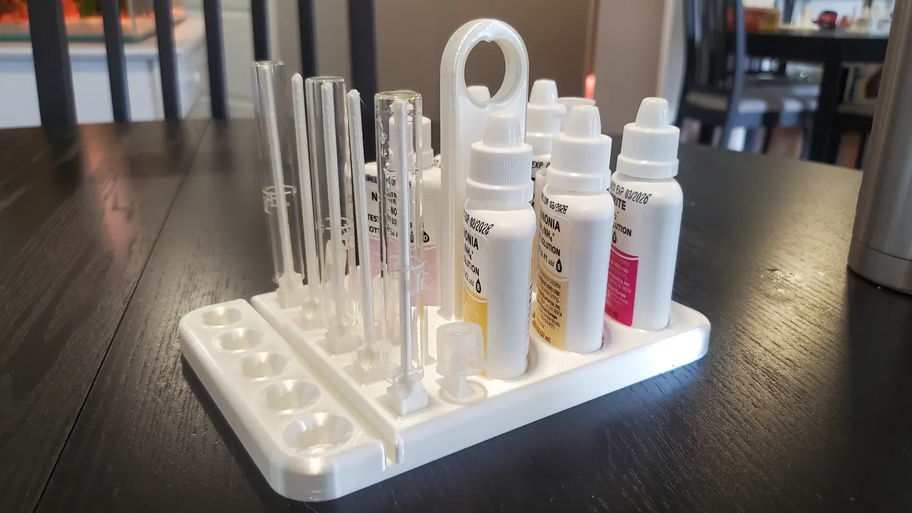 API Water Test Kit Holder & Drying Rack by Coltography | Download free ...