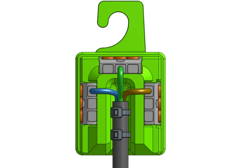 Wago 221 Power Distribution Block by 6d6178 | Download free STL model ...