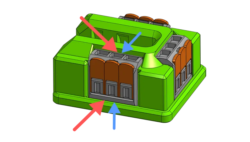 Wago 221 Power Distribution Block by 6d6178 | Download free STL model ...