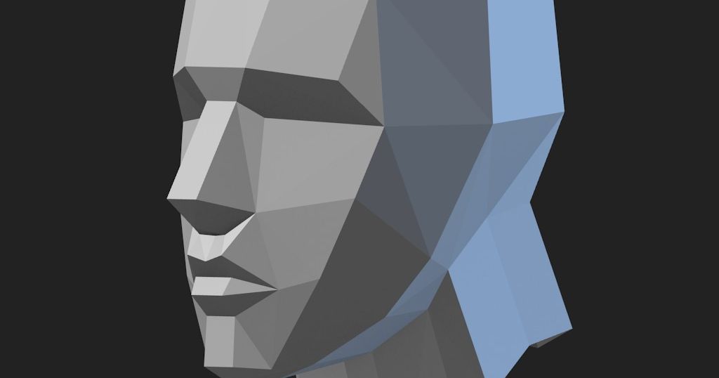Basic head mesh by Books | Download free STL model | Printables.com