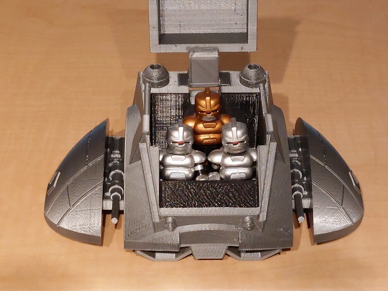 Cylon Raider for Minimates - Lg 3 Pilot version by JustSomeGuy ...