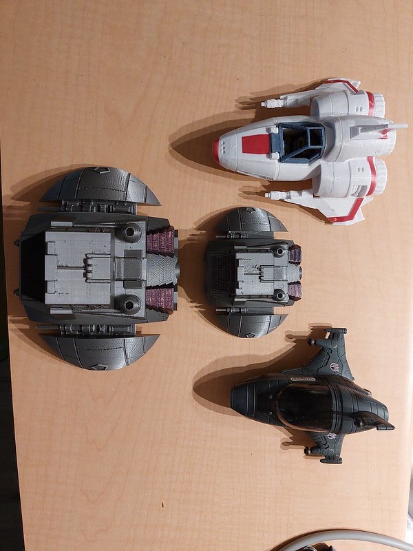Cylon Raider for Minimates - Lg 3 Pilot version by JustSomeGuy ...