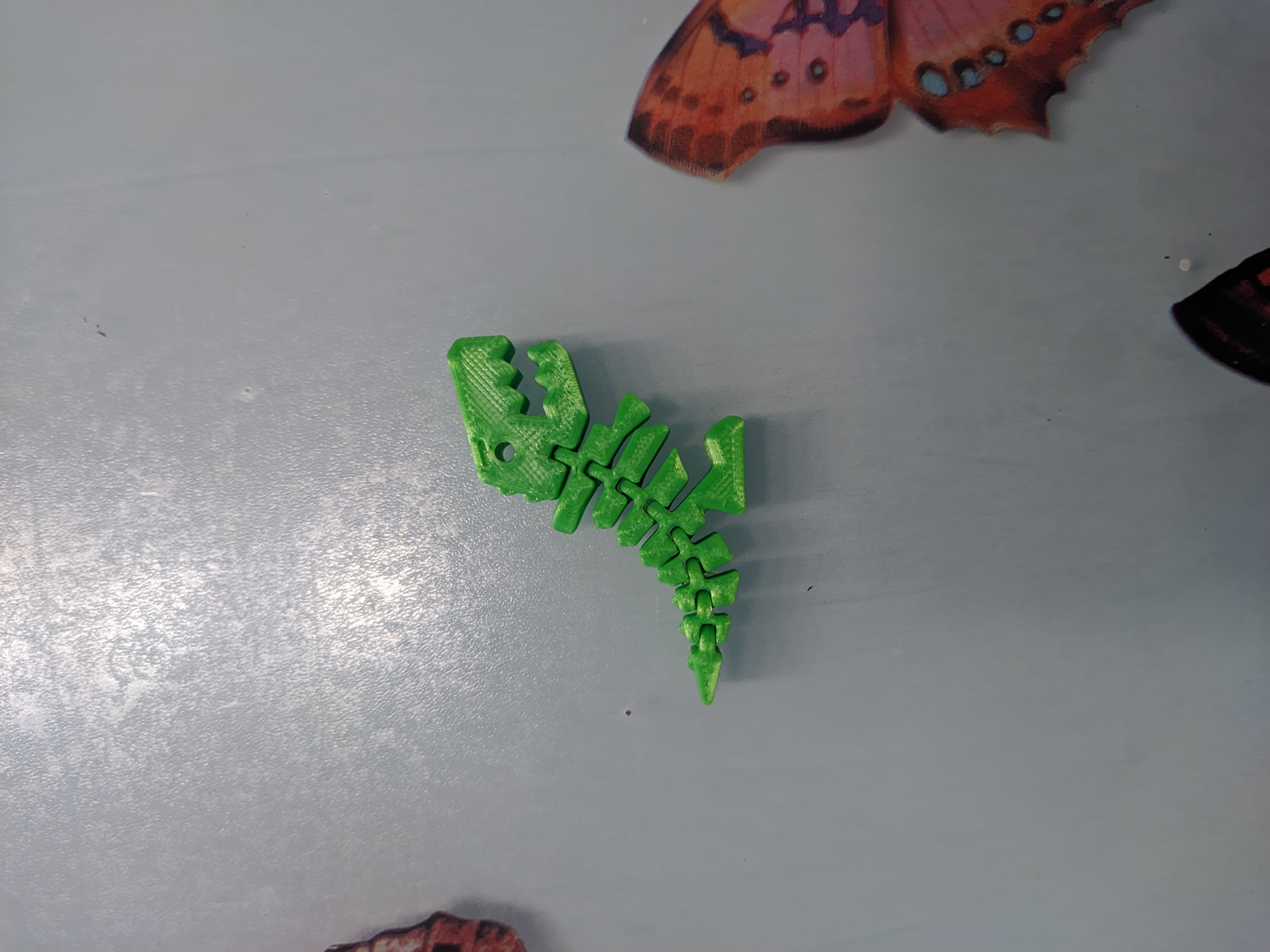 Flexi Rex keychain by Spekkie | Download free STL model | Printables.com