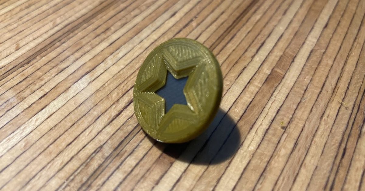 Customizable Pin by Matschi | Download free STL model | Printables.com