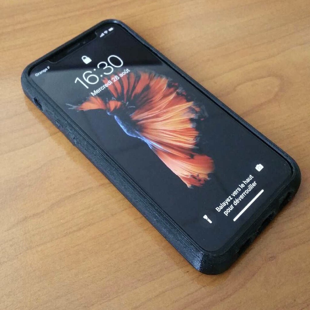Iphone X case by Patrice Peccard | Download free STL model | Printables.com