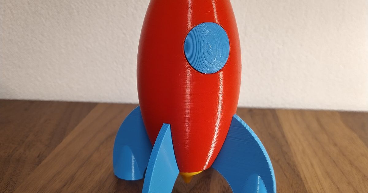 Toy Rocket by Fx137 | Download free STL model | Printables.com