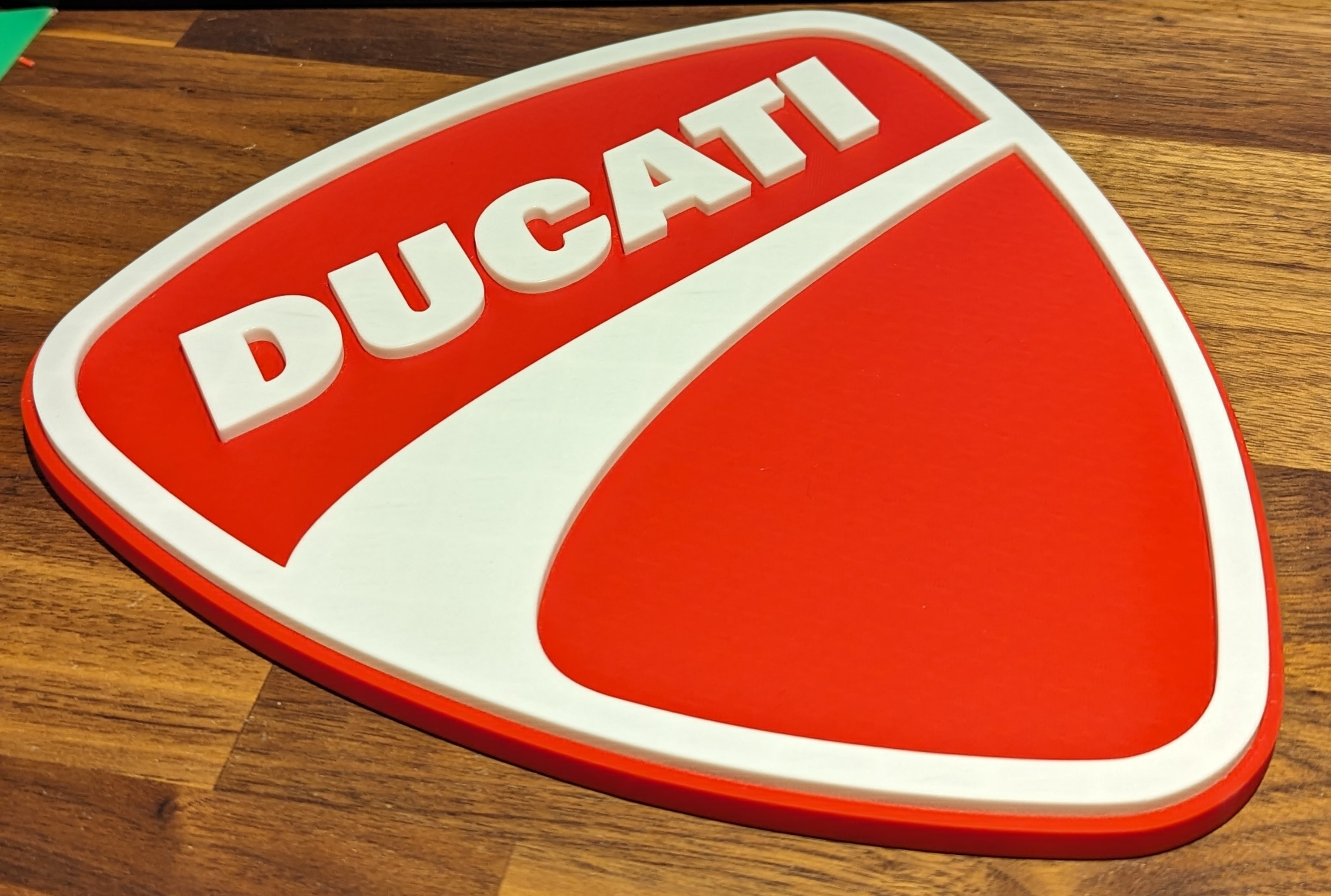 Large Ducati Sign by Andy Pandy Designs | Download free STL model ...