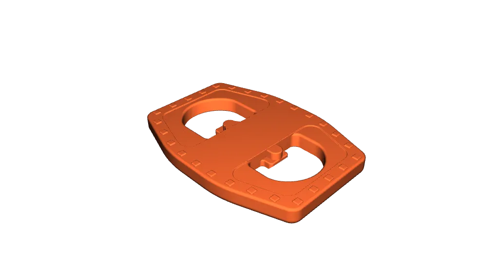 Shimano SPD Pedal Plate by h19x51 | Download free STL model ...