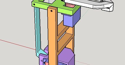 Simplest 2 DOF Servo arm with claw by Sica | Download free STL model ...