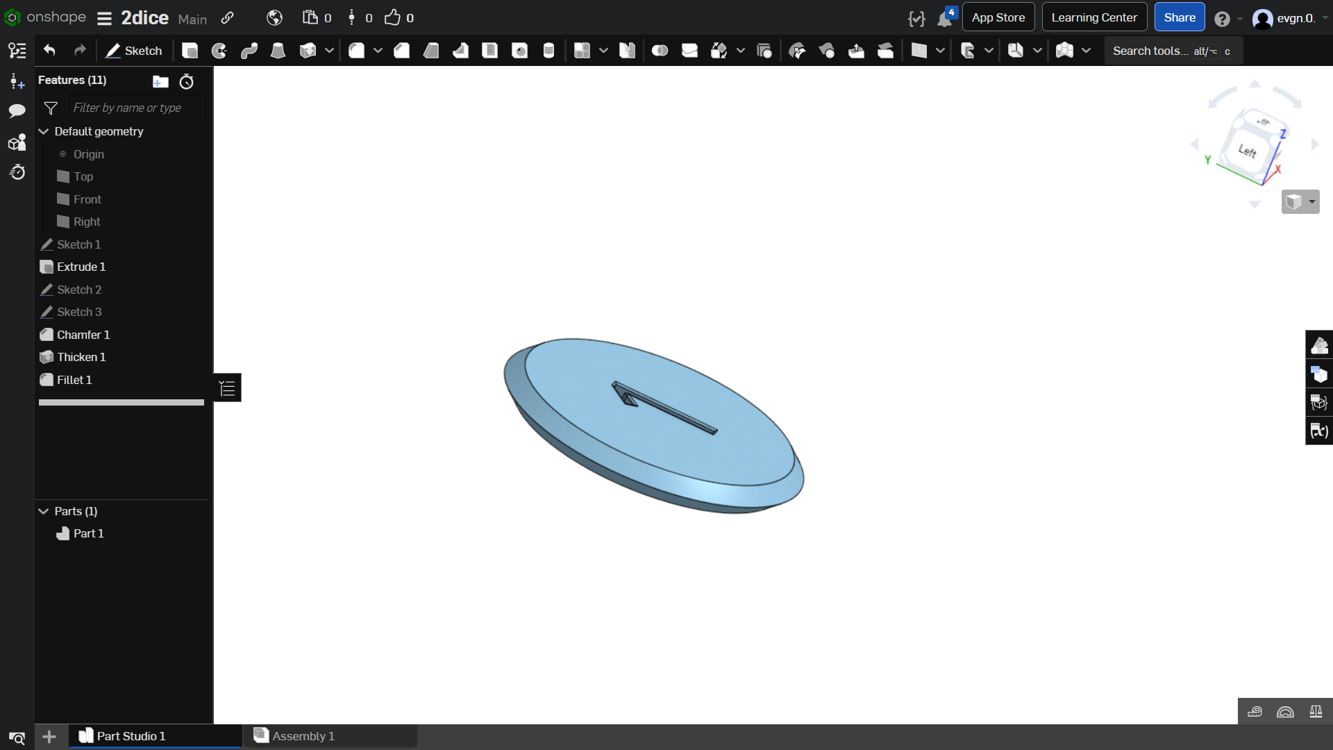 2 dice by evgn | Download free STL model | Printables.com