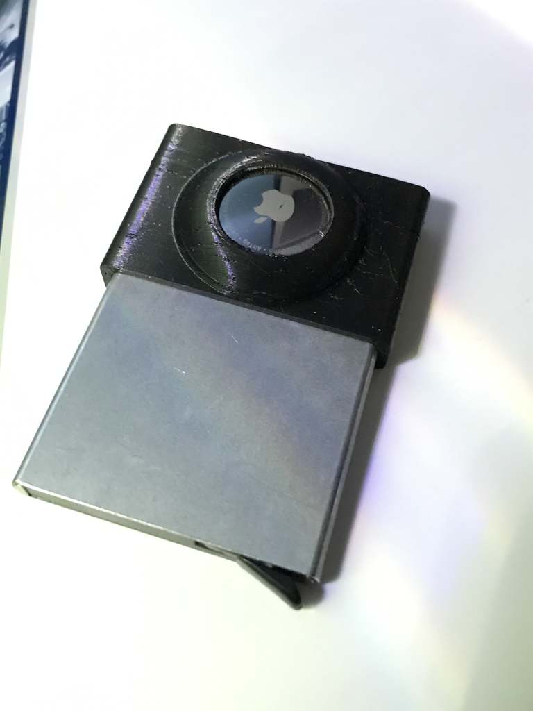 Metal RFID Card Wallet AirTag Holder by b | Download free STL model ...