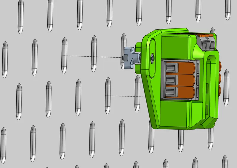 Skadis Wago 221 Power Distribution Block by 6d6178 | Download free STL ...