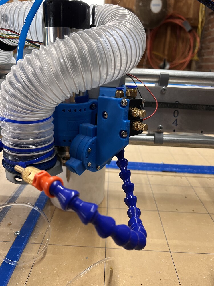 Kinematic mount for mist coolant on an LR3 by Jonathjon | Download free ...