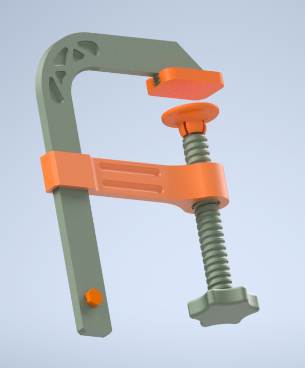 Classic Clamp Fully Printed ! by Gajdy | Download free STL model ...