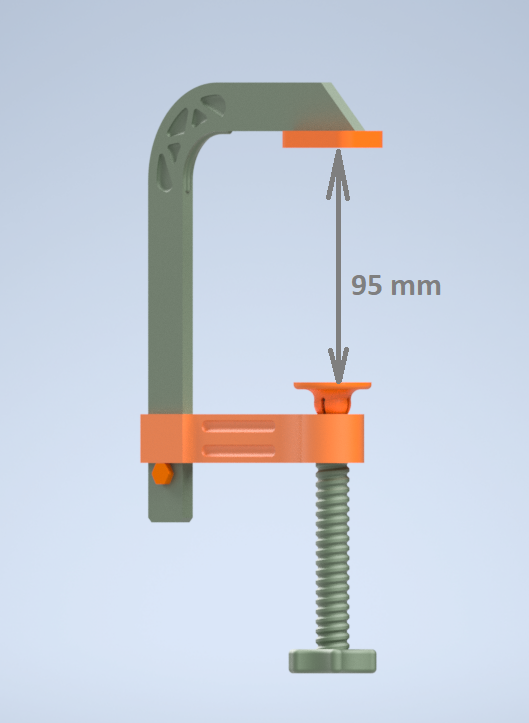 Classic Clamp Fully Printed ! by Gajdy | Download free STL model ...
