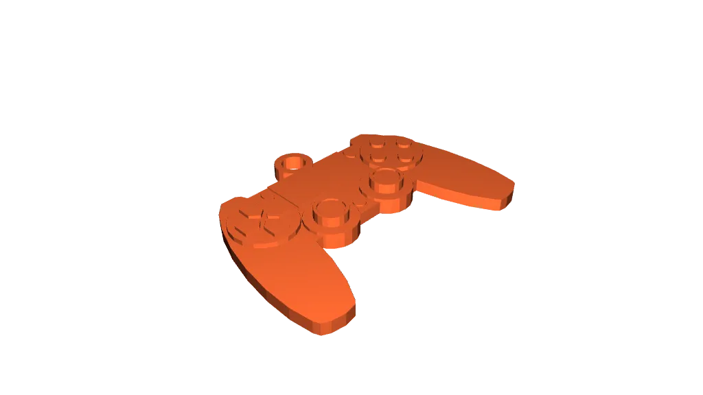 PS4 Joystick keychain by WitherCro | Download free STL model ...