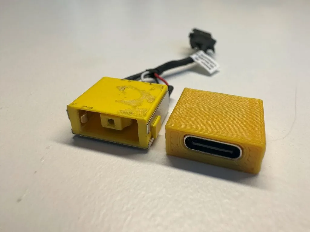 Lenovo Power Plug to USB-C by amd989 | Download free STL model ...