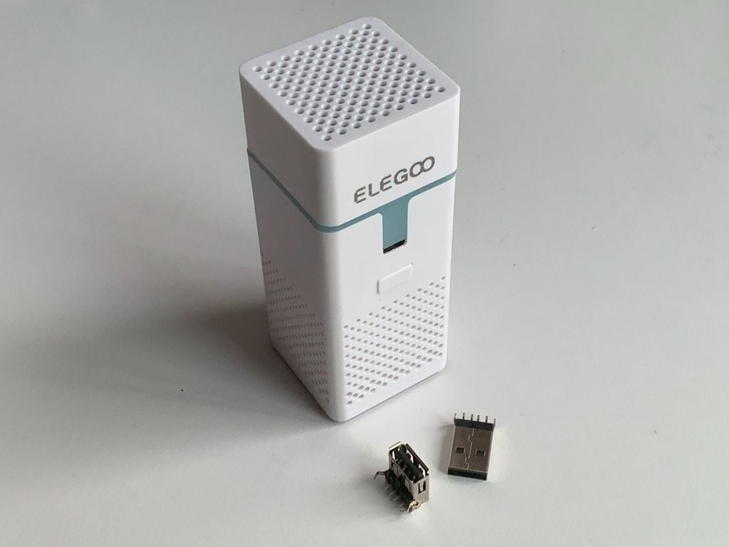 Elegoo Air Filter USB Adapter by amd989 | Download free STL model ...