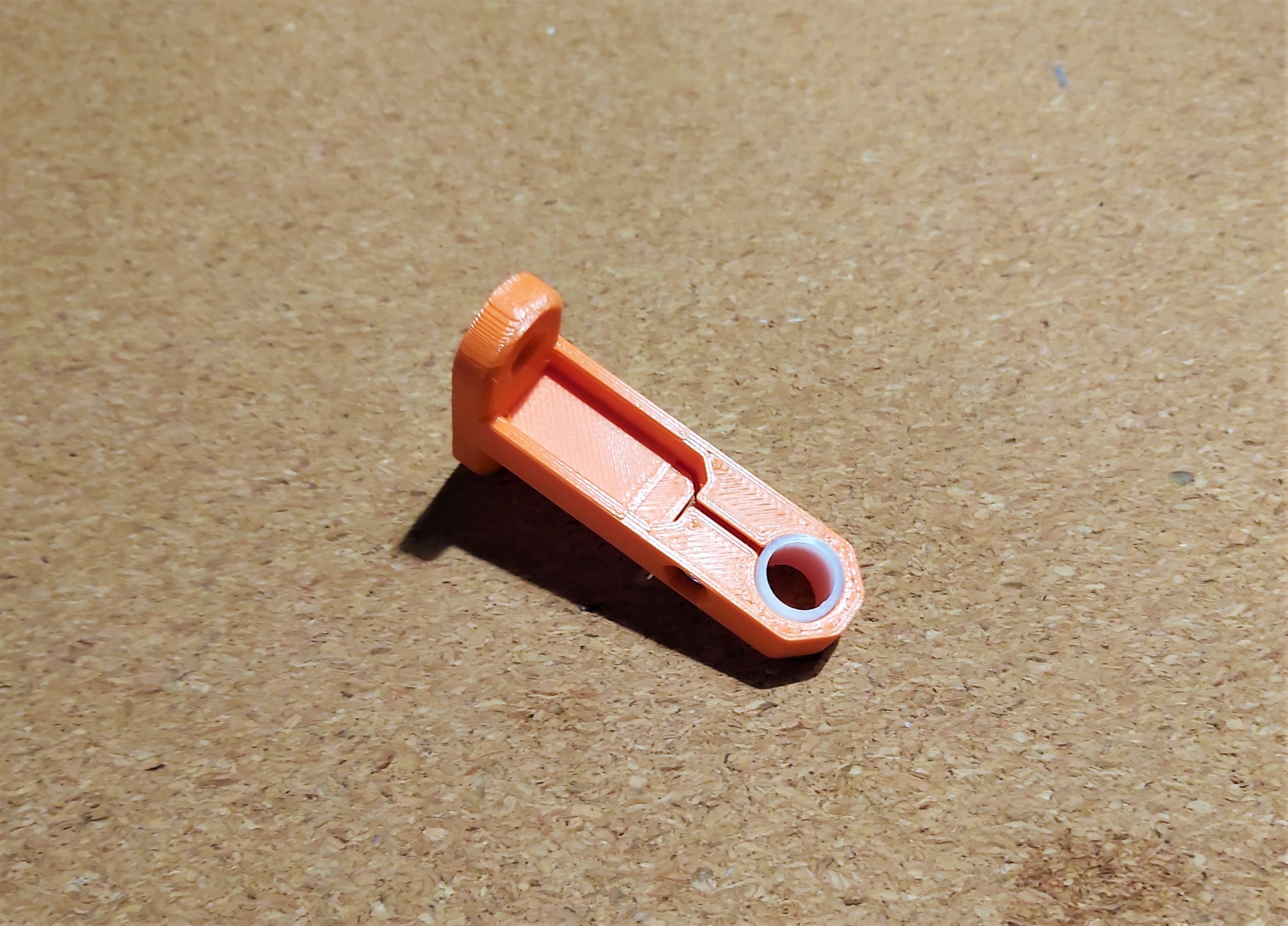 Filament guide with PTFE tube by gskollnau | Download free STL model ...