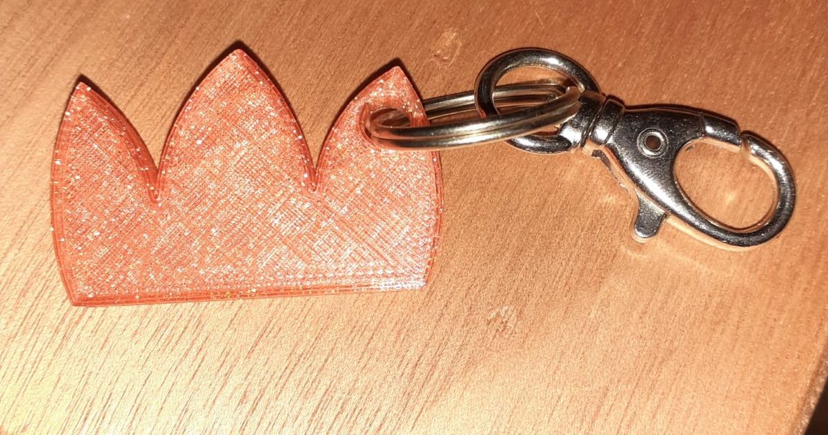 crown keychain by 3dprintedfun | Download free STL model | Printables.com