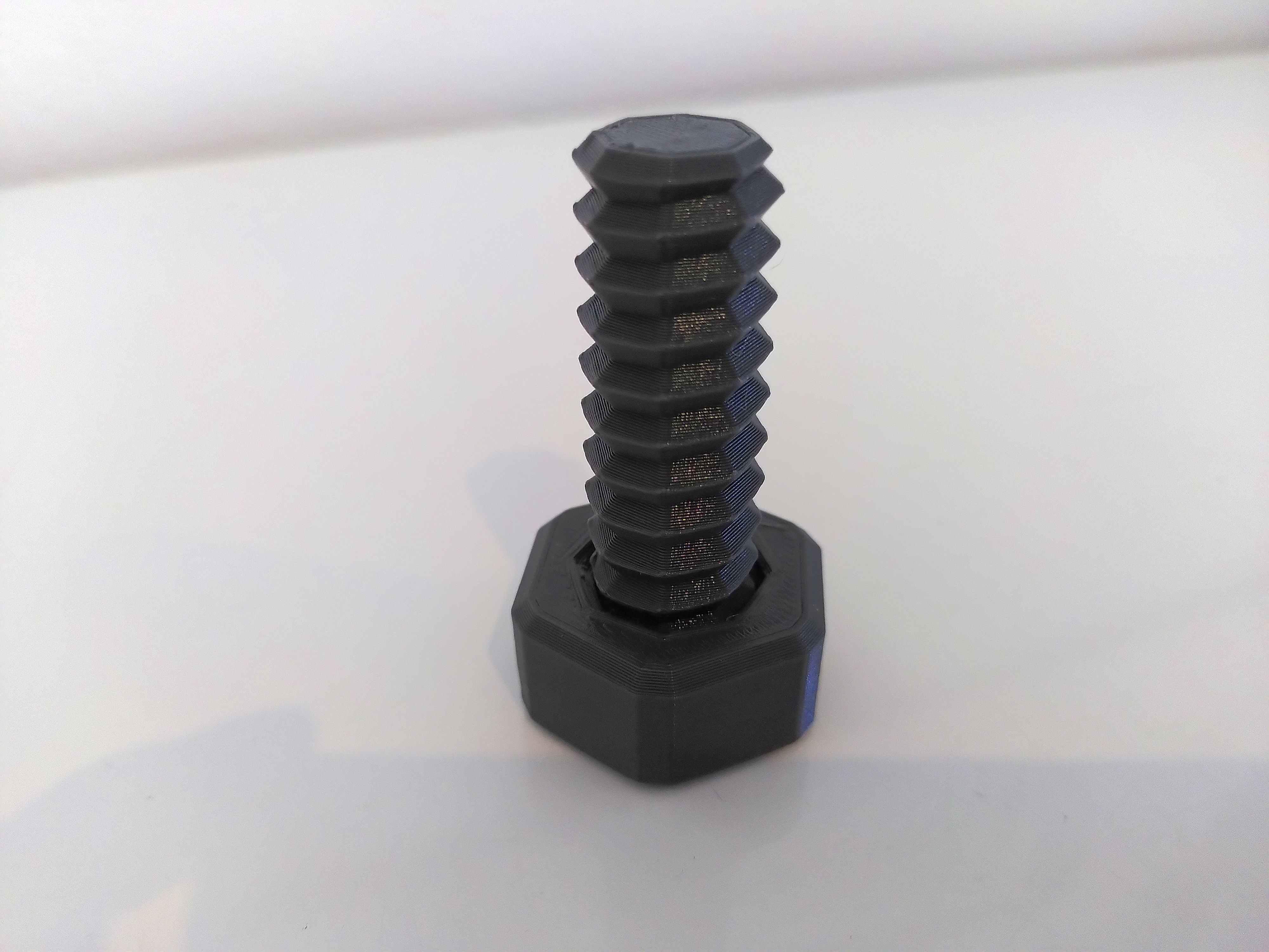 octagonal thread - low poly by wolf3D | Download free STL model ...