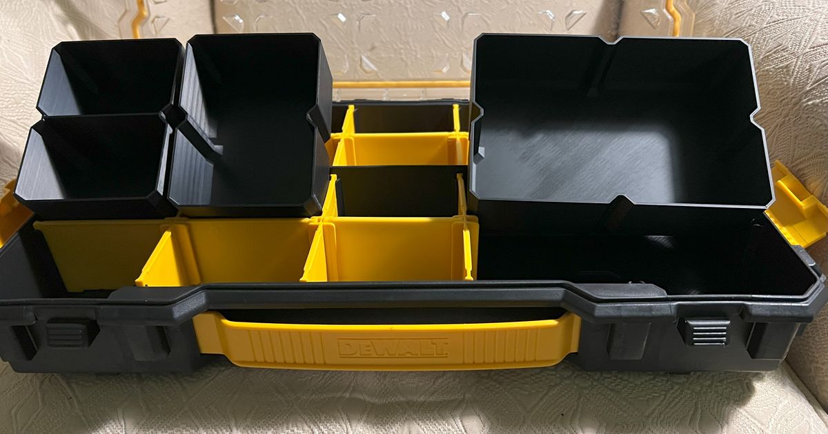Dewalt Pro Organizer Bins by Triano | Download free STL model ...