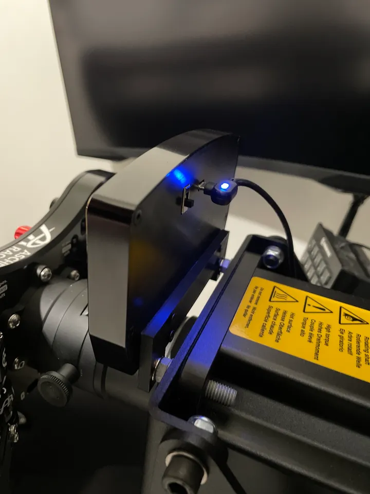 Magnetic Simdash mount for Simucube by Kim | Download free STL model ...