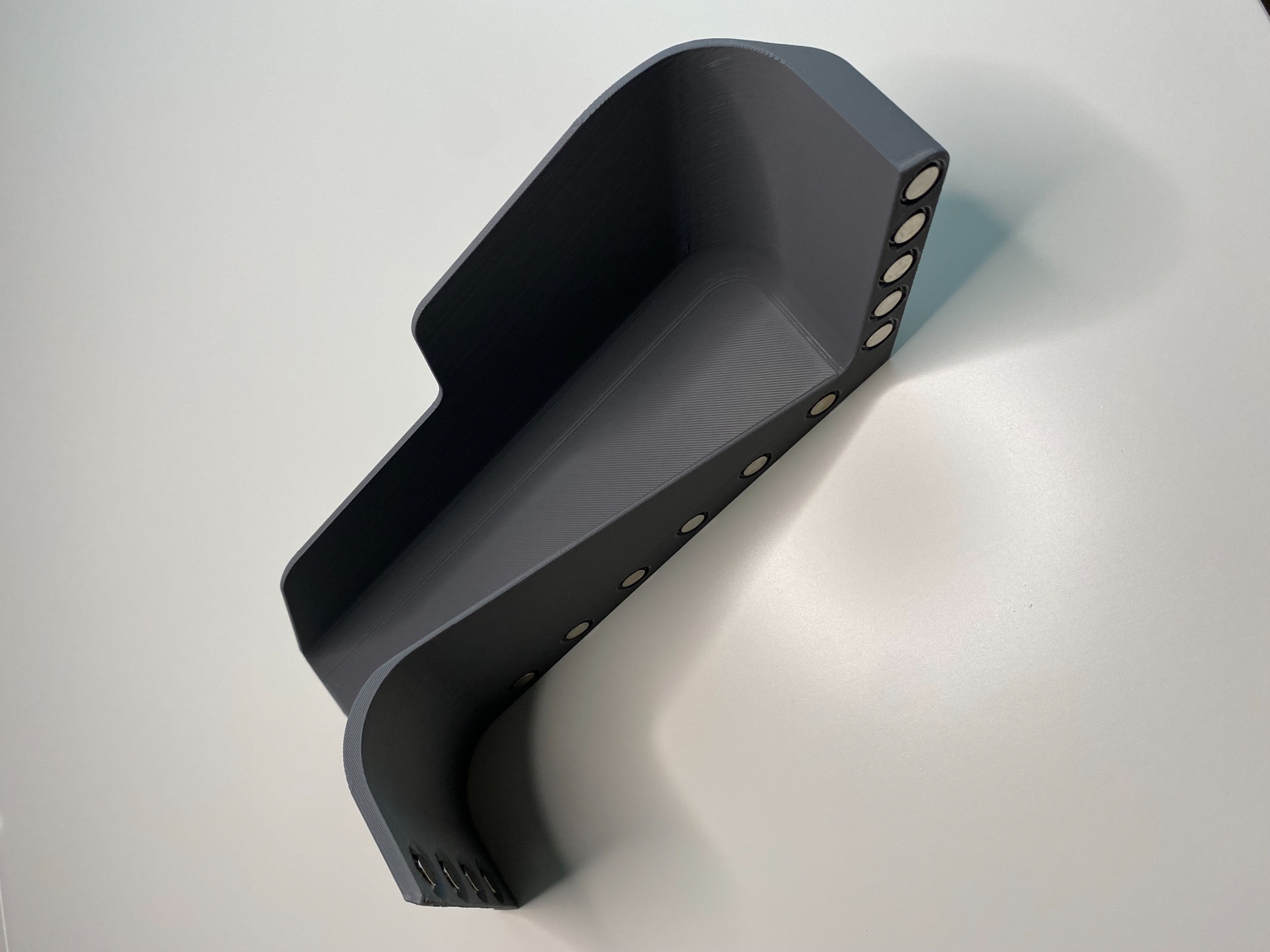 Wide Version of Bambu Lab Magnetic Purge Poop Slide for X1C / P1S (side ...