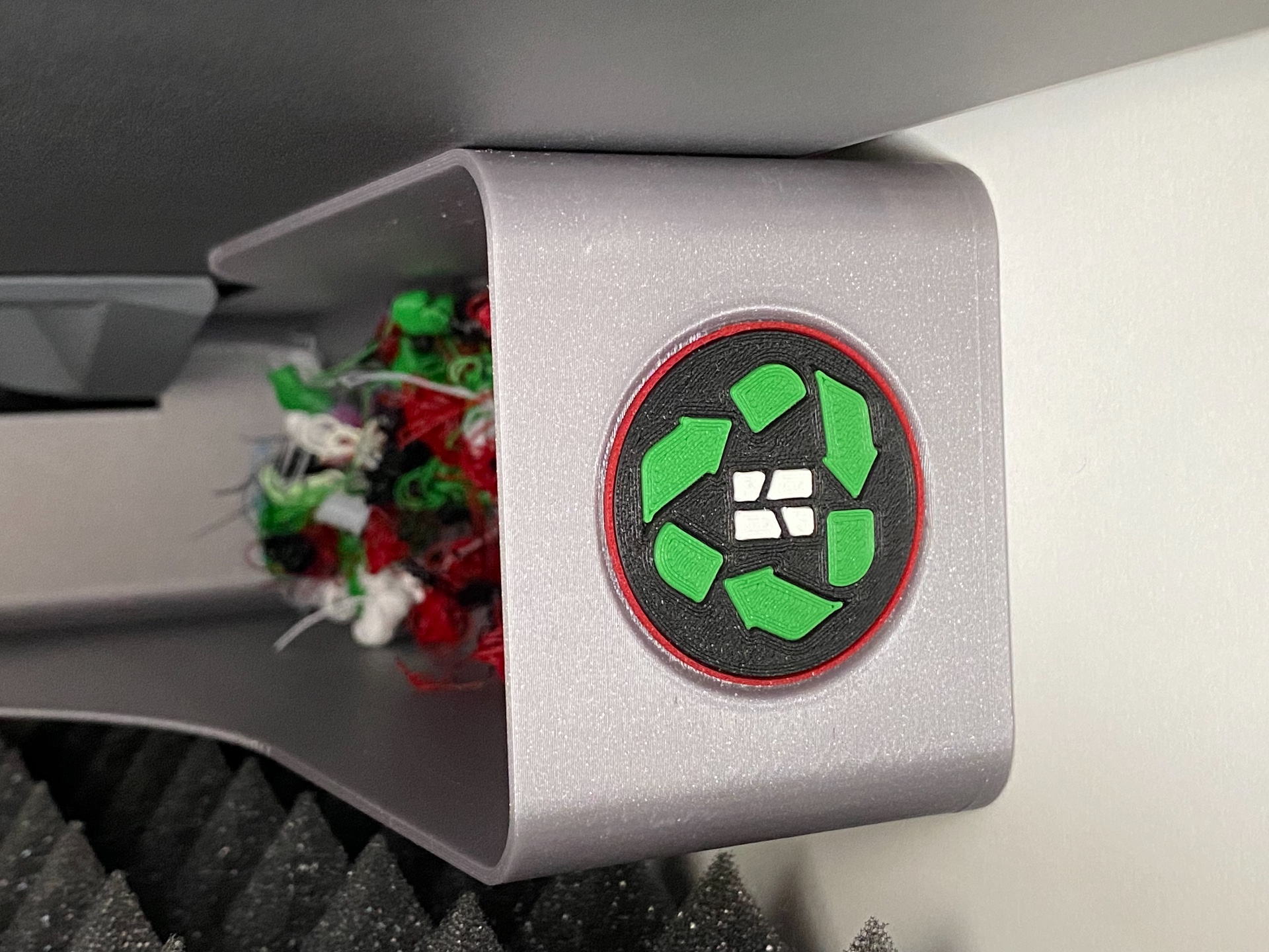 Wide Version of Bambu Lab Magnetic Purge Poop Slide for X1C / P1S (side ...