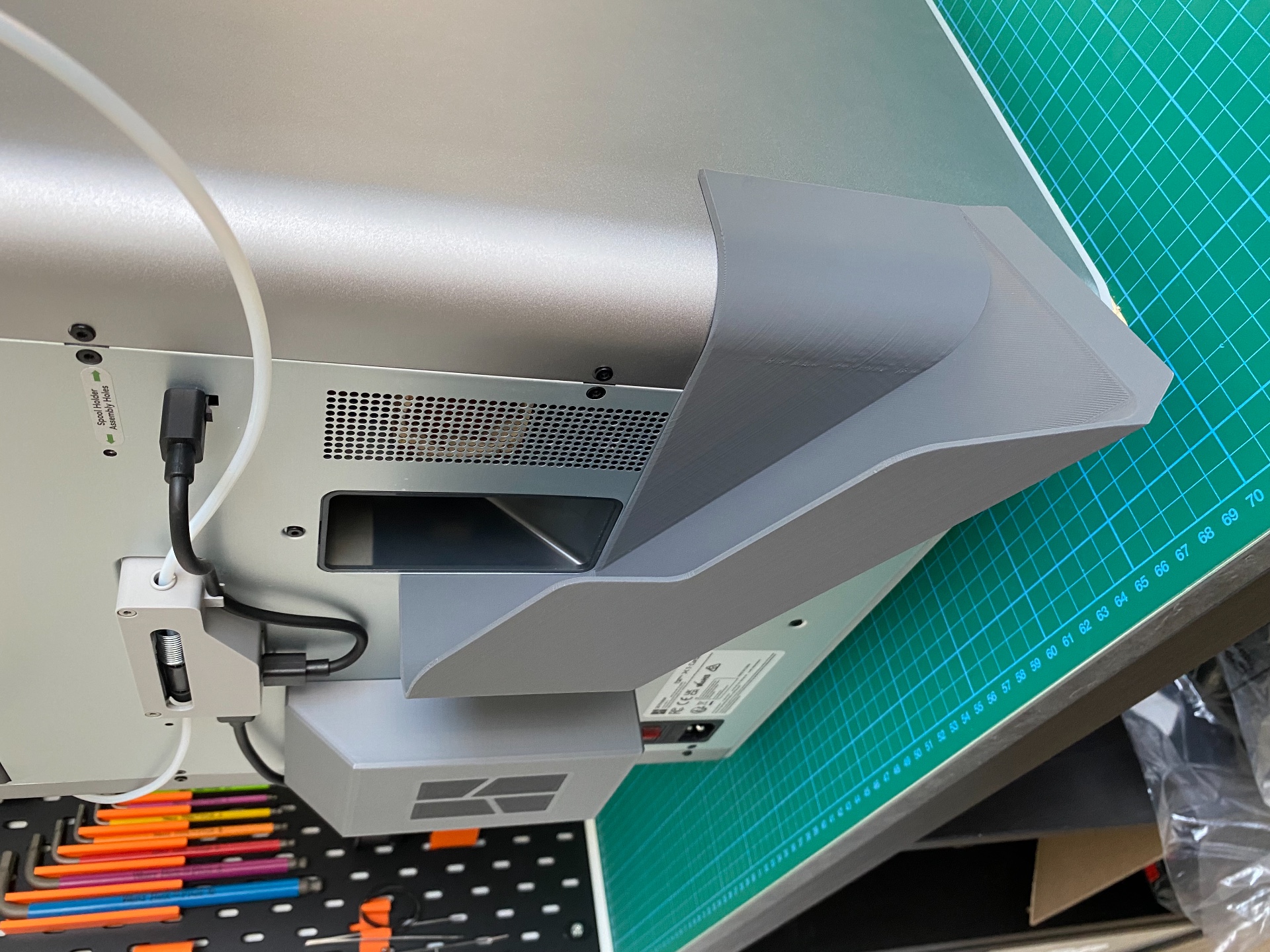 Wide Version of Bambu Lab Magnetic Purge Poop Slide for X1C / P1S (side ...