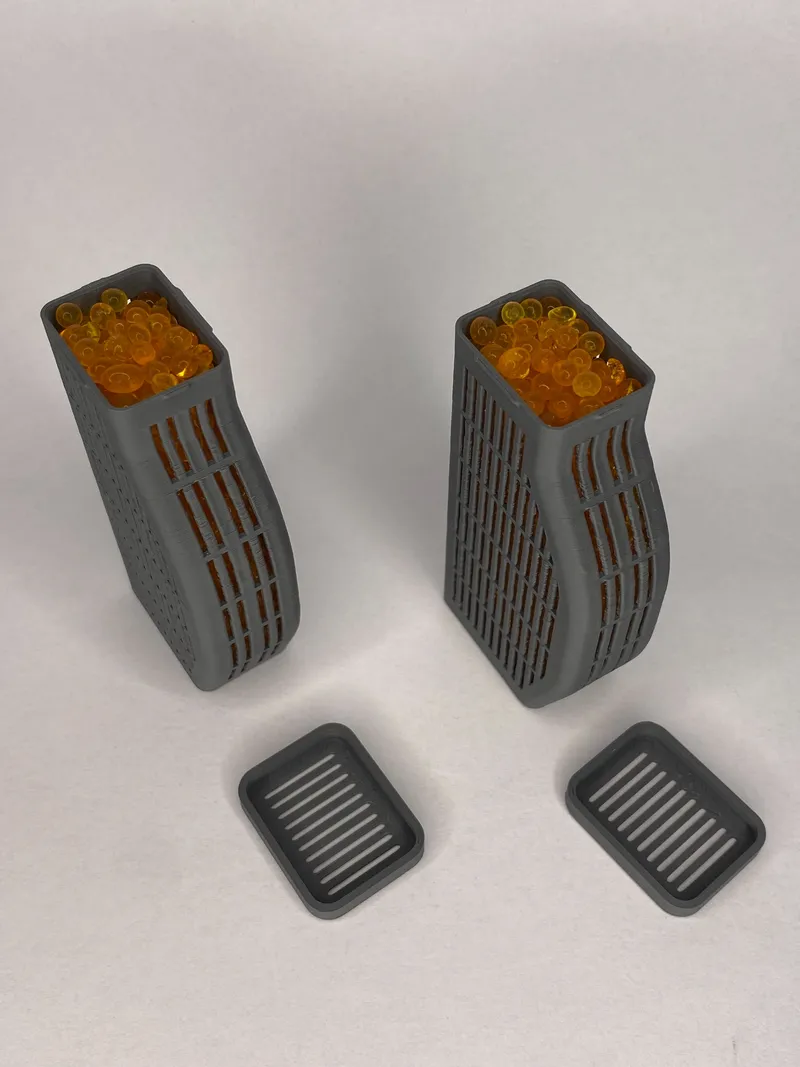 Wide Version of Bambu Lab Magnetic Purge Poop Slide for X1C / P1S (side ...