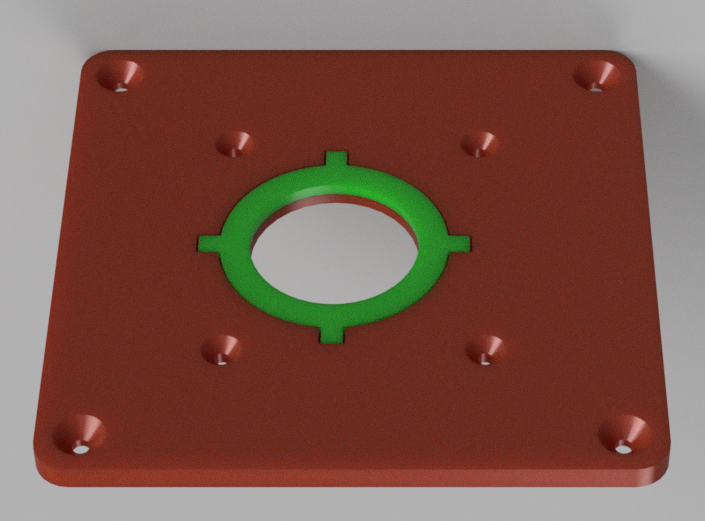 Router Plate for small Routers by Connorus | Download free STL model ...