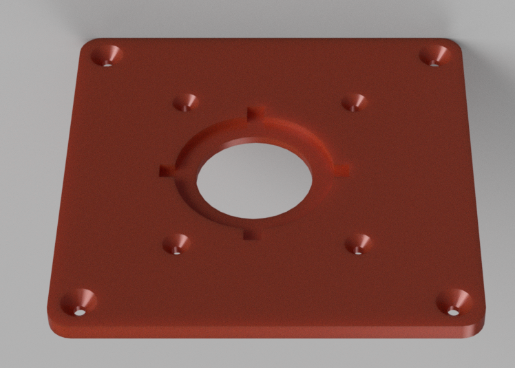 Router Plate for small Routers by Connorus | Download free STL model ...