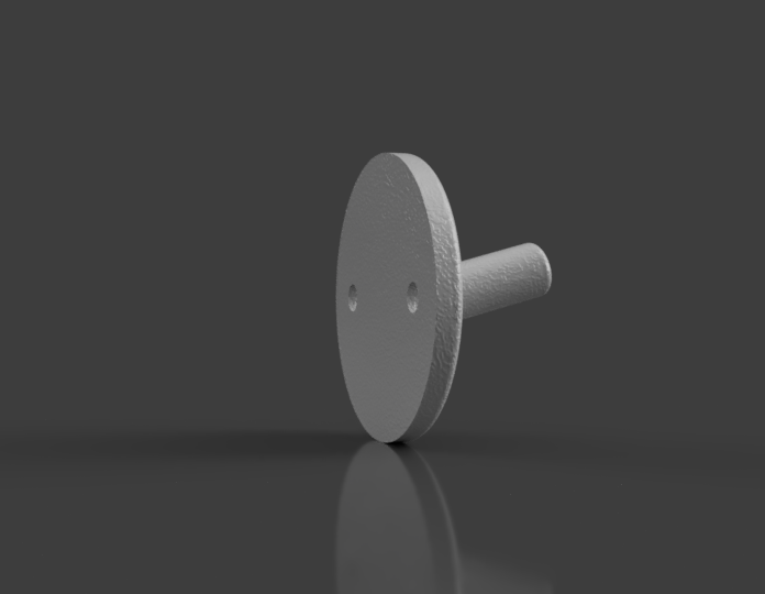 Simple wall hook by Fluzory | Download free STL model | Printables.com