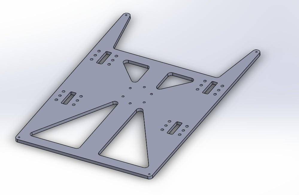 Aluminium Y Carriage and Bed for Wilson 2 (Untested) by Andreq ...
