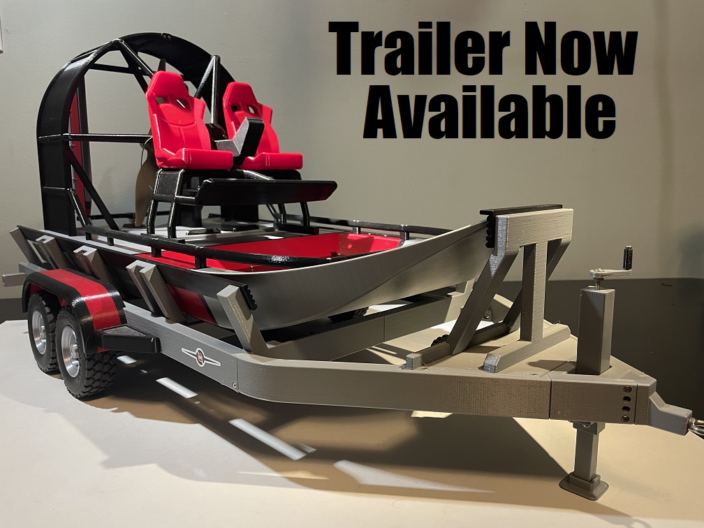 Glade Runner RC Airboat 1:8 scale by Black Crow by BlackCrow (RockyTop ...