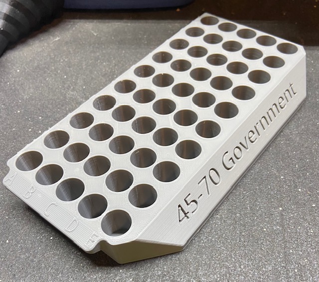45-70 Reloading Tray 50 ct. by C&G Creations | Download free STL model ...