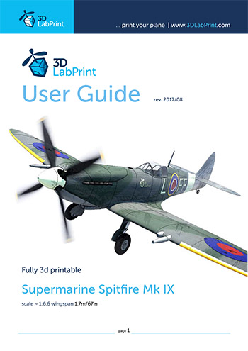 Supermarine Spitfire Mk IX por 3DLabPrint | Descargar modelo STL ...