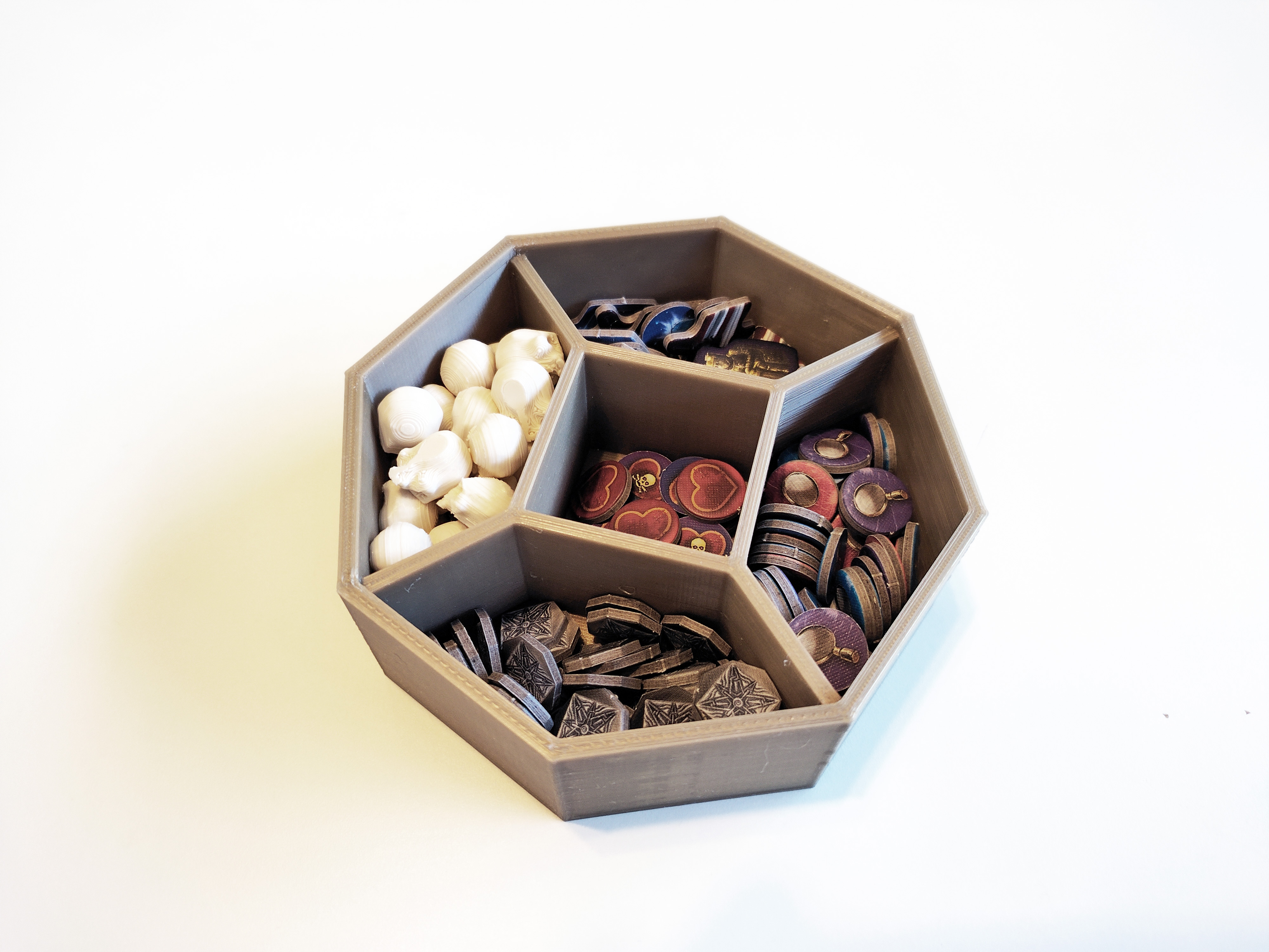 Multigame tokens box by Yorchmur | Download free STL model | Printables.com