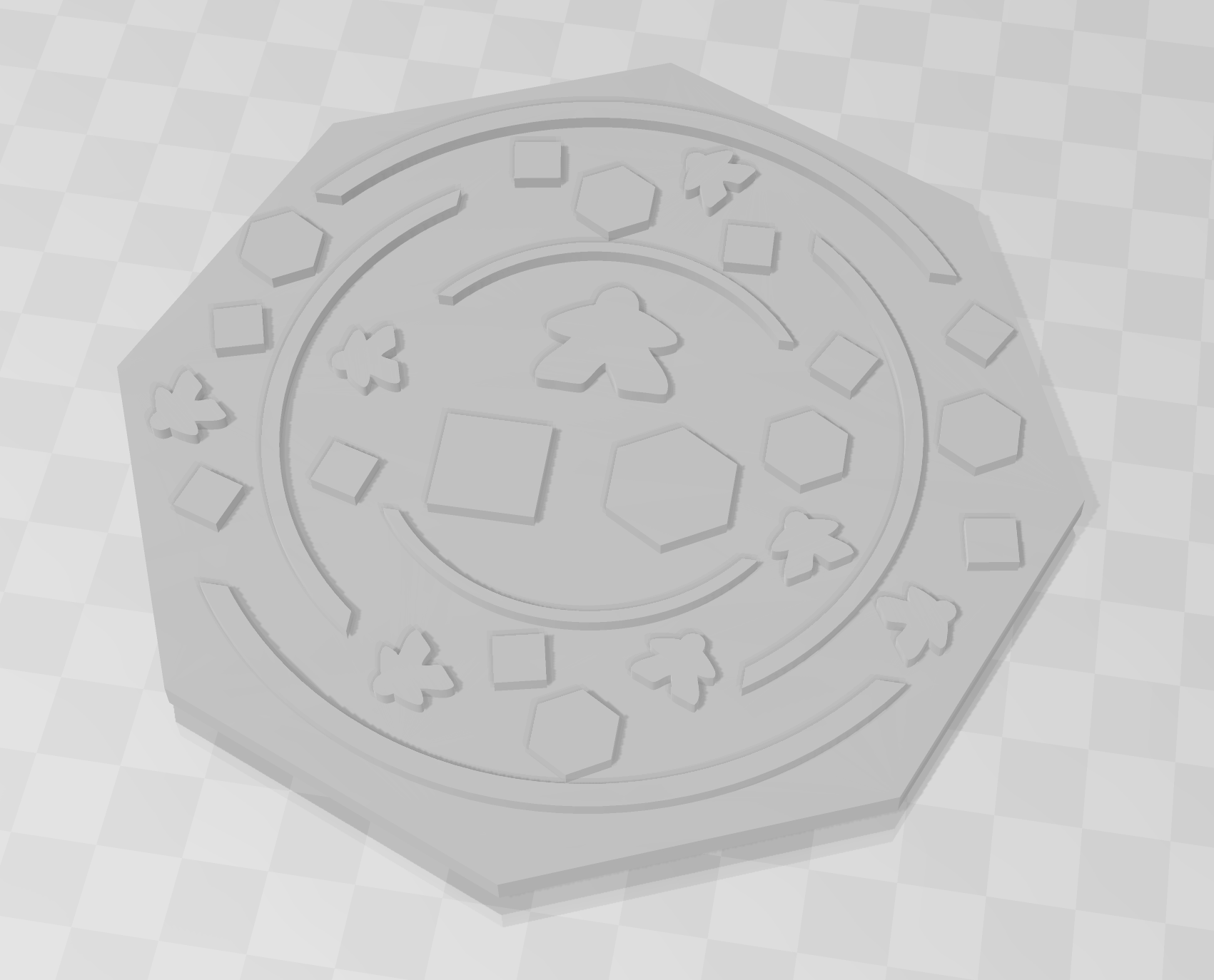 Multigame tokens box by Yorchmur | Download free STL model | Printables.com