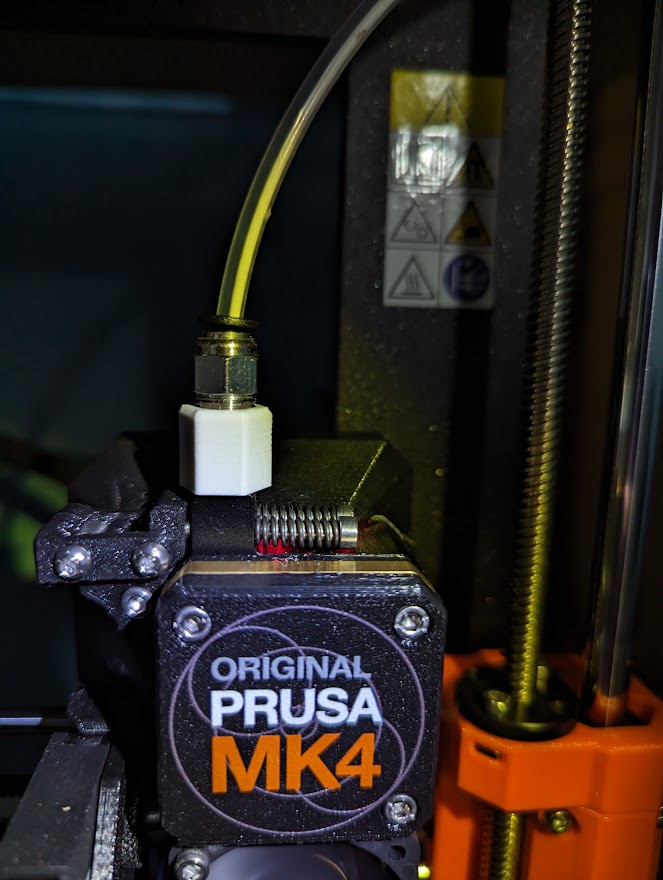 MK4 Reverse Bowden Adapter (attaches to PC4-M10 or directly to your 4 ...