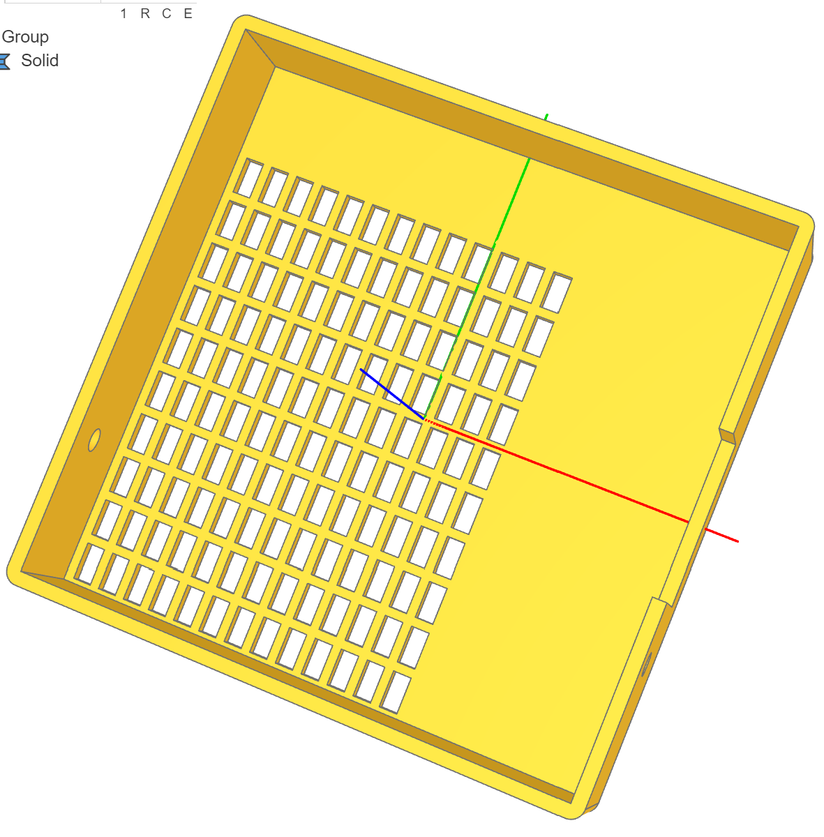 Parametric box with grid for electrial/electronics application by ...