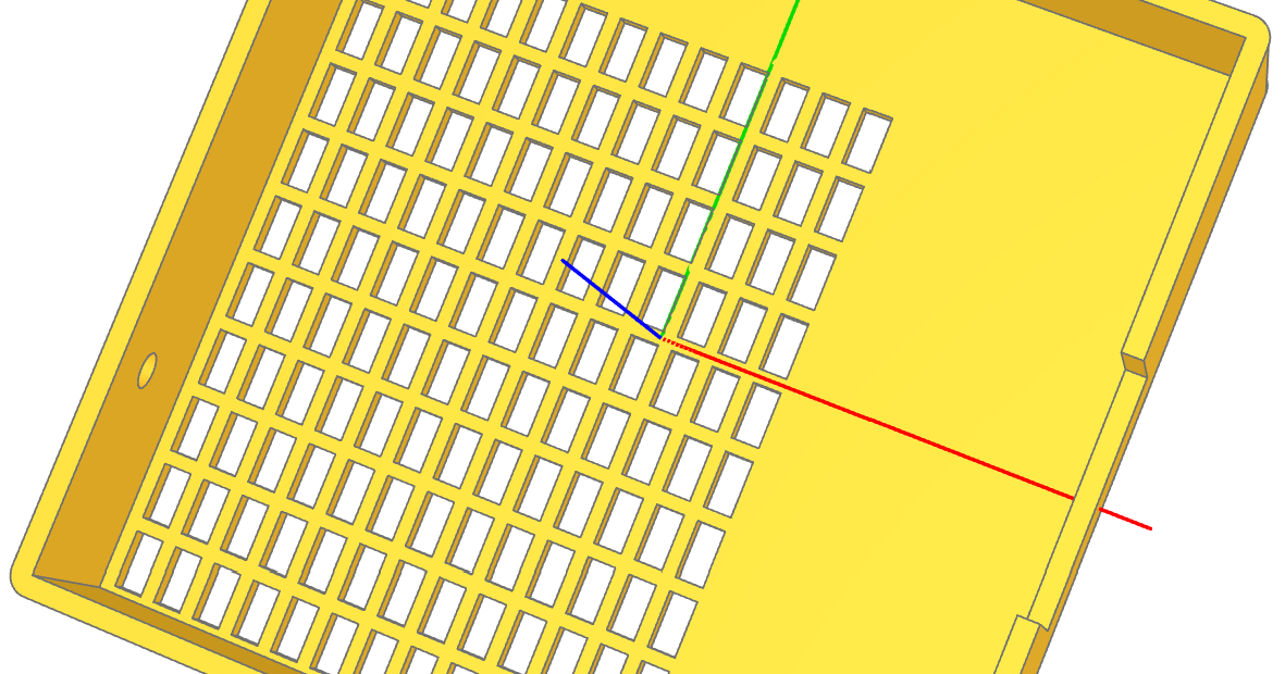 Parametric box with grid for electrial/electronics application by ...