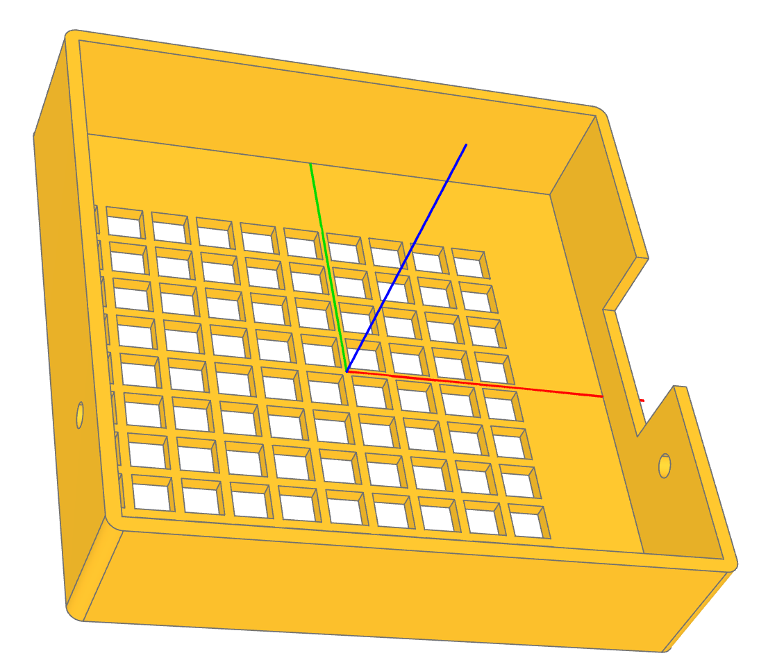 Parametric box with grid for electrial/electronics application by ...