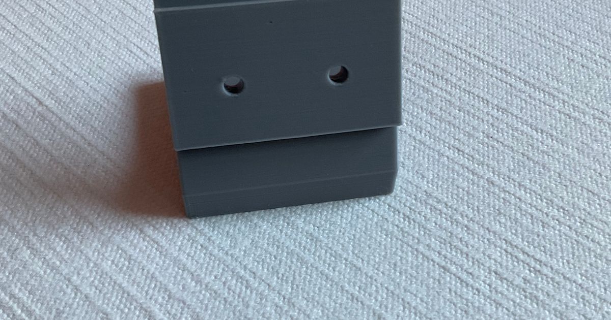 M5Stack Rail Dim Support by Cyril Ed | Download free STL model ...