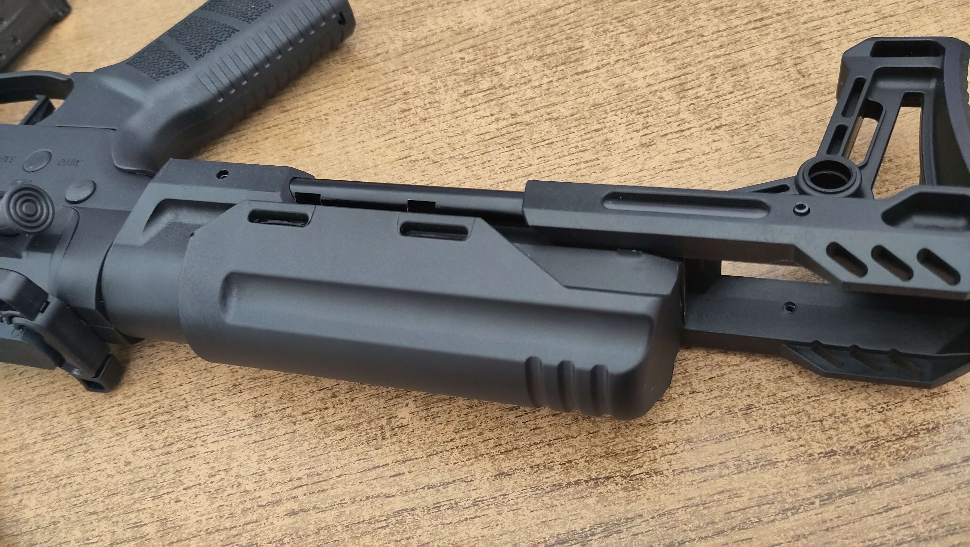 Lancer tactical LT-35 Battle X PDW slim battery cover by Thor ...